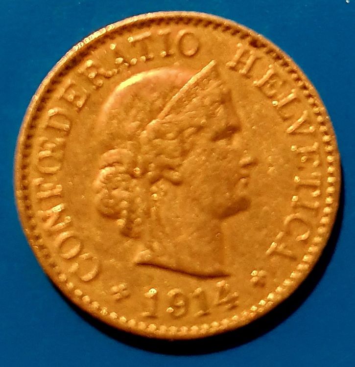 5 Rappen 1914 (Gebraucht) in Egerkingen für CHF 5 – mit Lieferung auf Ricardo kaufen