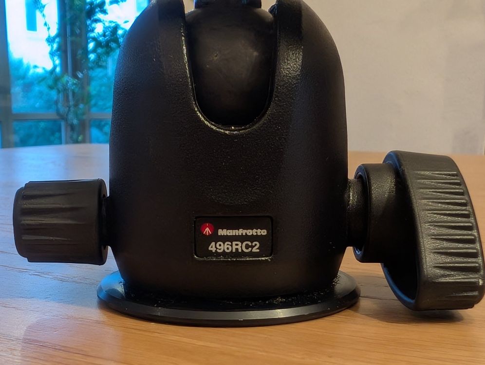Manfrotto 496RC2 Compact Ball Head with RC2 Quick Release (Gebraucht ...