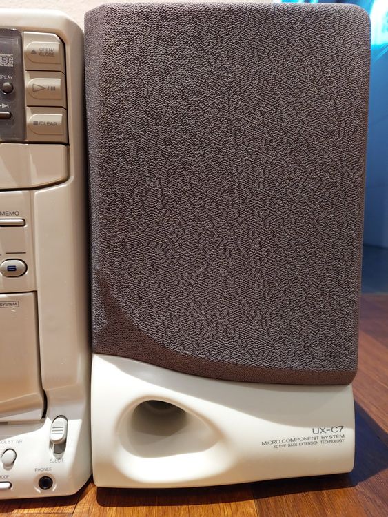 JVC Micro Component System UX-C7 (UX-RC7) weiss zu verkaufen (Gebraucht ...
