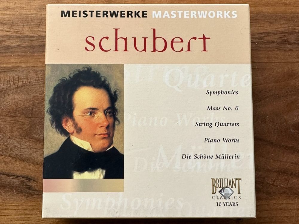 Schubert Meisterwerke/Masterworks 10 CDs (Gebraucht) in Zürich für CHF ...