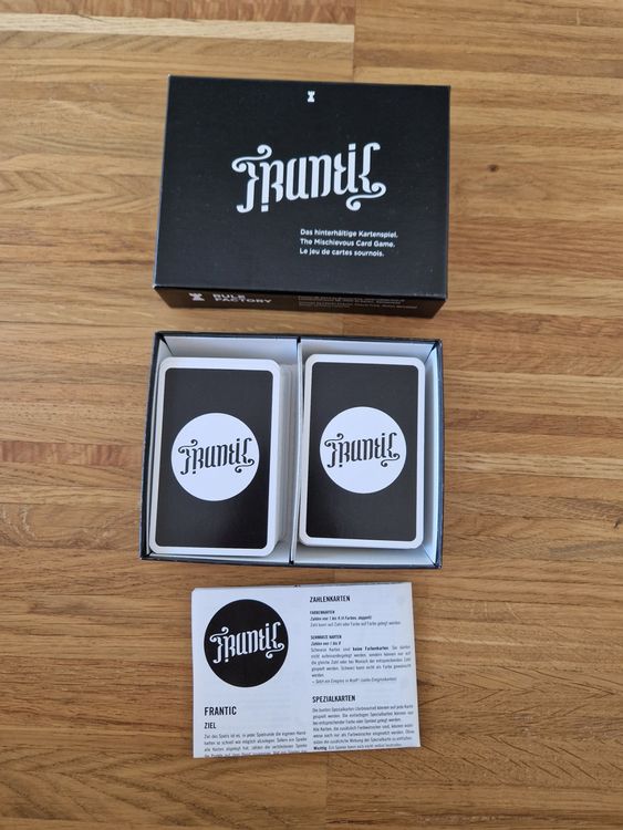 Frantic Kartenspiel - Hinterhältig & Lustig! 🃏😄 (Neu (gemäss ...