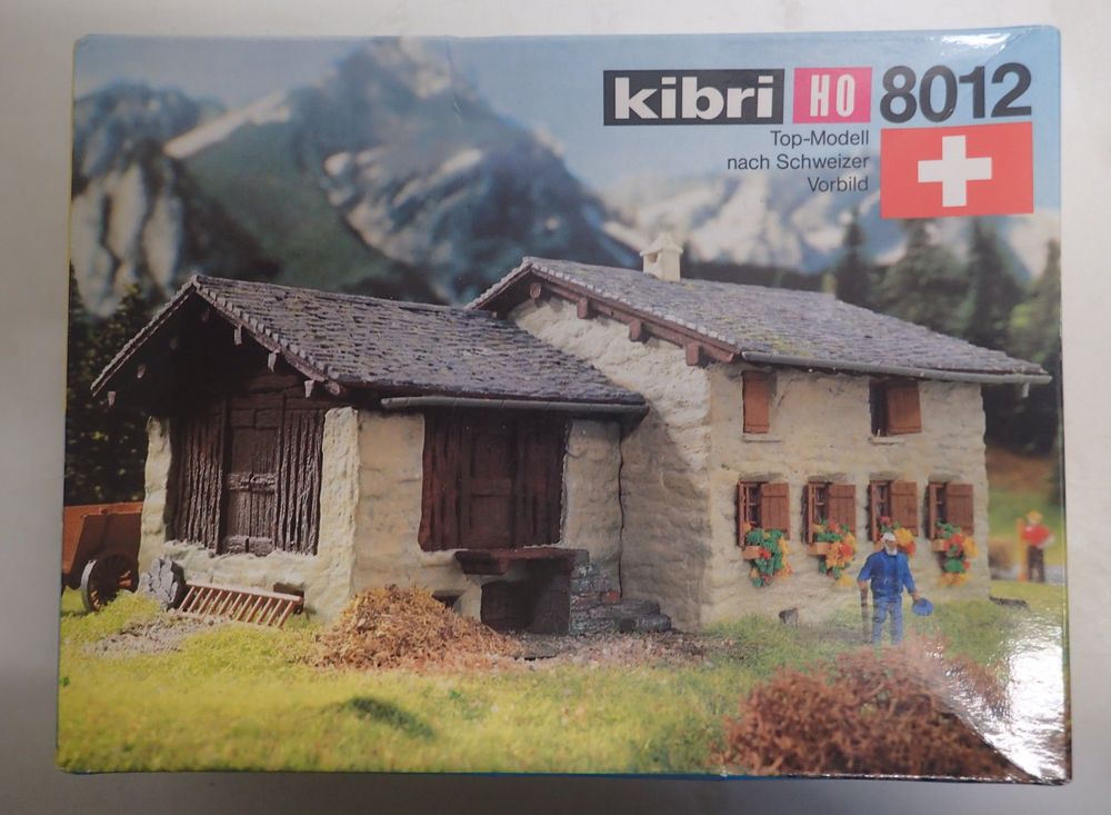KIBRI H0 - Berghaus nach Schweizer Vorbild - Art. 8012 NEU (Neu und ...
