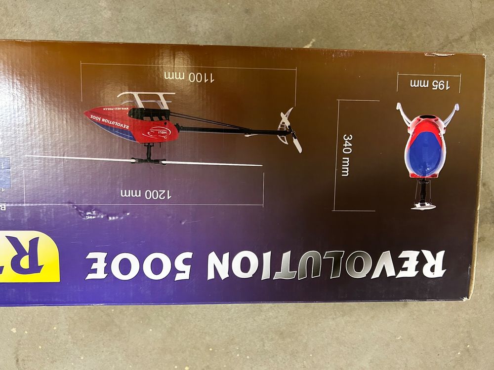RC Helikopter Revolution 500E (Neu und originalverpackt) in ...