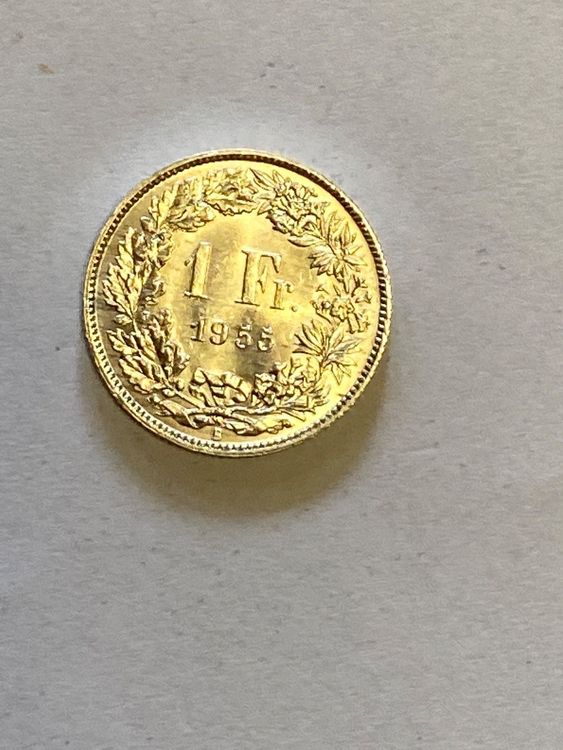 1Fr. Schweiz Silber 1955 -uz | Kaufen auf Ricardo