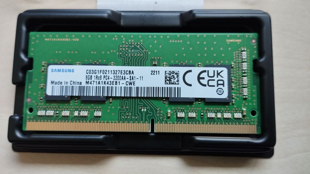 Samsung SO-DIMM 8GB, DDR4-3200MHz, 260 Pin, RAM | Kaufen auf Ricardo