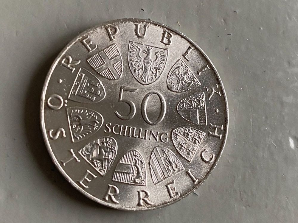 Silbermünze 50 Schilling | Kaufen auf Ricardo