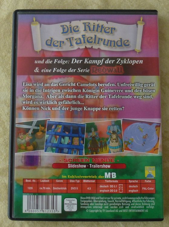 Die Ritter der Tafelrunde - Mythen & Legenden - Video-DVD | Kaufen auf Ricardo