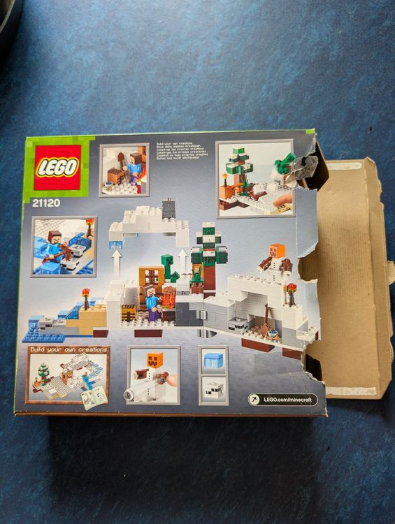 LEGO Minecraft "Das Versteck im Schnee" (21120), vollständig (Gebraucht ...