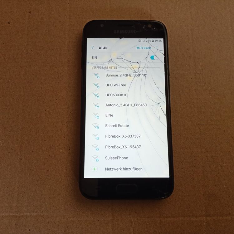 Android Handy ohne Lock(Sperre): Samsung Galaxy J3 SM-J330FN (Gebraucht) in Winterthur für CHF ...