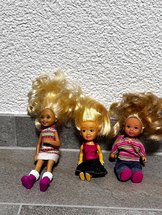 4 Barbie Kinder mit Zubehör | Kaufen auf Ricardo