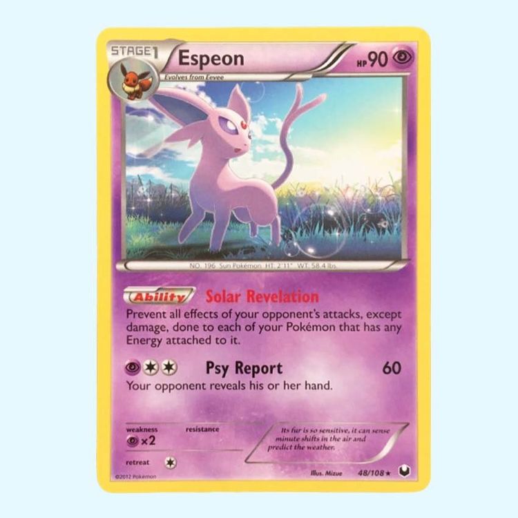Espeon // 48 // Dark Explorers // Pokémon - EN | Kaufen auf Ricardo