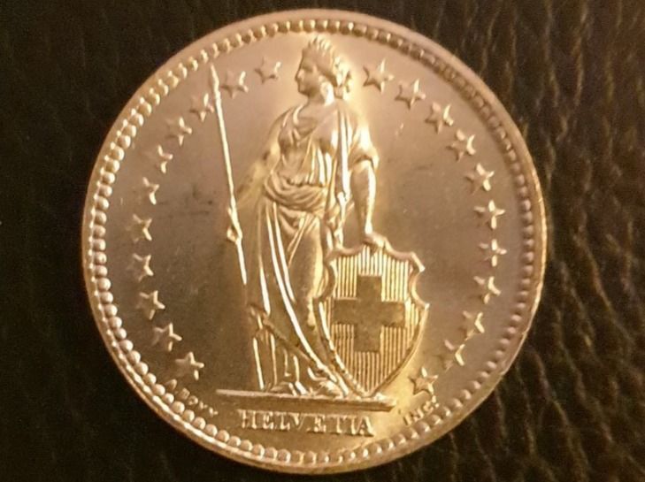 2 Franken 1943 unz-stgl Silber (Neu (gemäss Beschreibung)) in Biel/Bienne für CHF 19 – mit ...