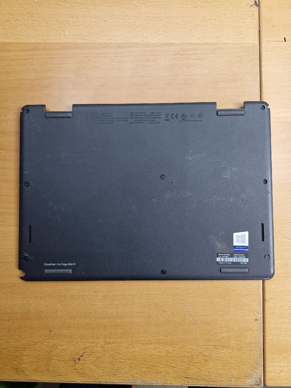 Lenovo Thinkpad 11e Yoga Gen 6 Deckel Cover Bottom Case (Gebraucht) in ...