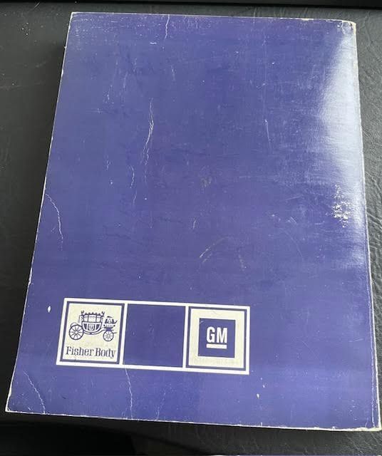 Fisher Body Service Manual '80 - Top Zustand! Rarität! (Gebraucht) in ...