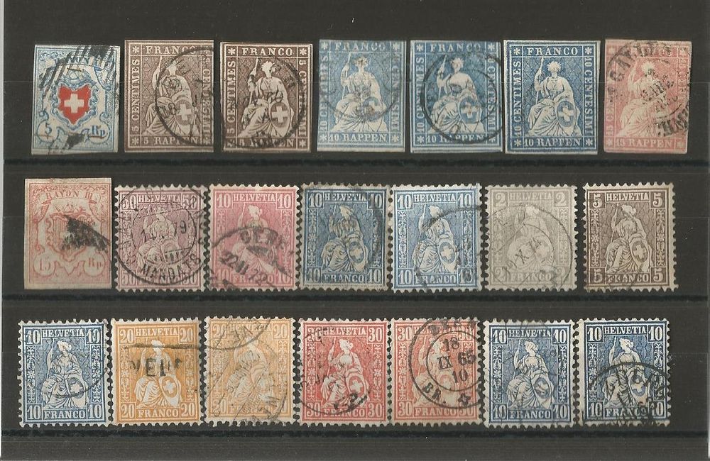 ** SAMMLUNG SCHWEIZ:: KLASSIK - AB RAYON+STRUBEL etc...** | Kaufen auf Ricardo