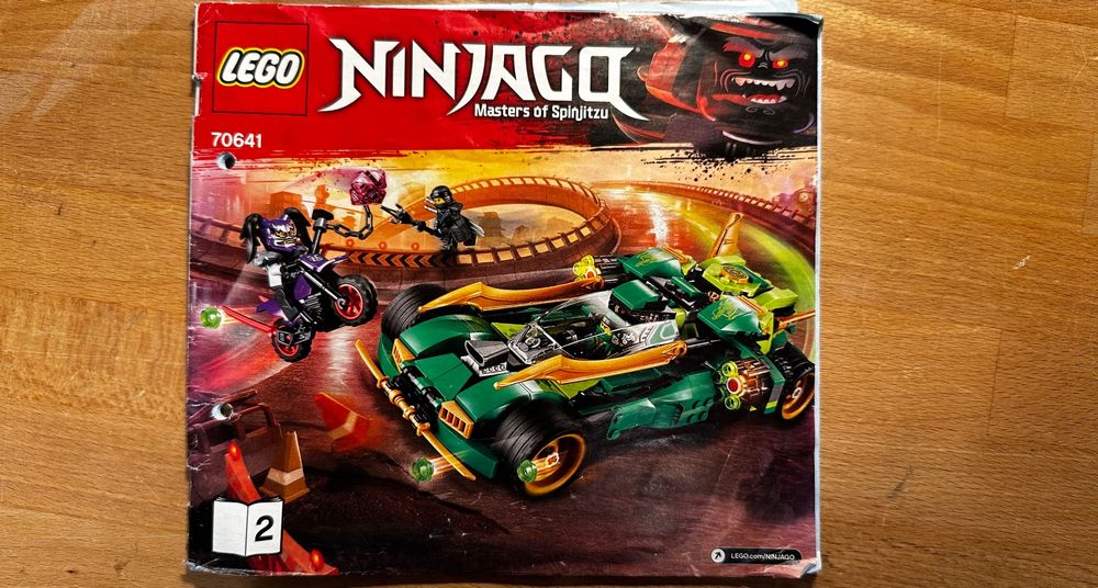 LEGO 70641 Ninjago Lloyds Nachtflitzer (ohne Figuren) | Kaufen auf Ricardo