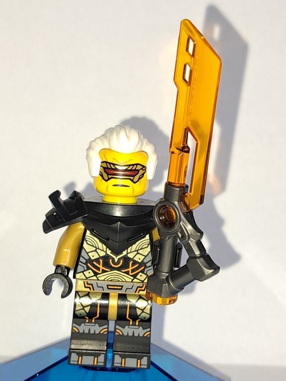 LEGO Ninjago Minifigur RAPTON mit Zubehör. (Neu (gemäss Beschreibung ...