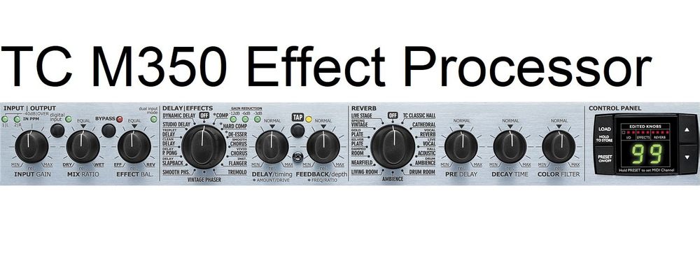 TC Electronic M 350 Processor Multi FX Reverb DSP | Kaufen auf Ricardo