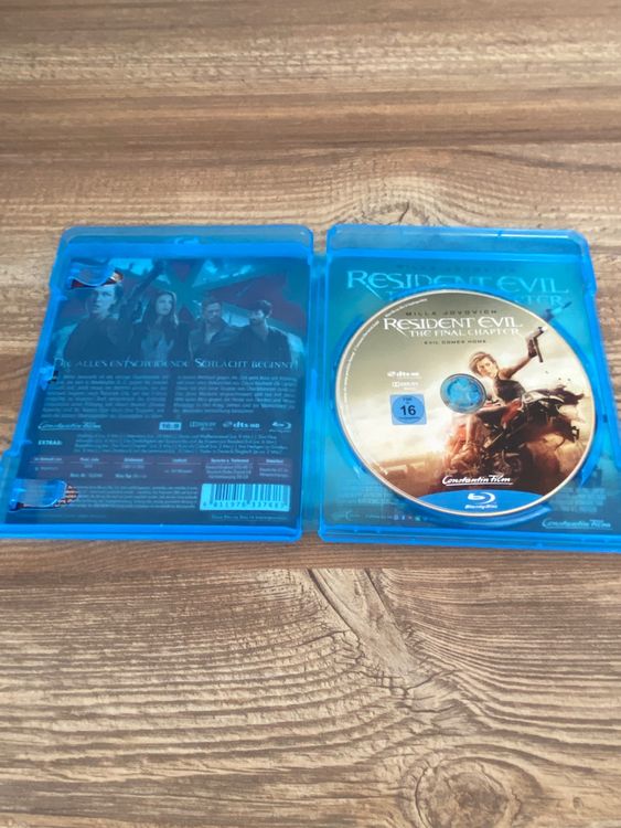 Resident Evil: The Final Chapter Blu-ray in Top Zustand! (Gebraucht) in ...