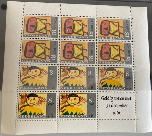 Briefmarken Bogen Geldig tot en met 31 december 1966 | Kaufen auf Ricardo