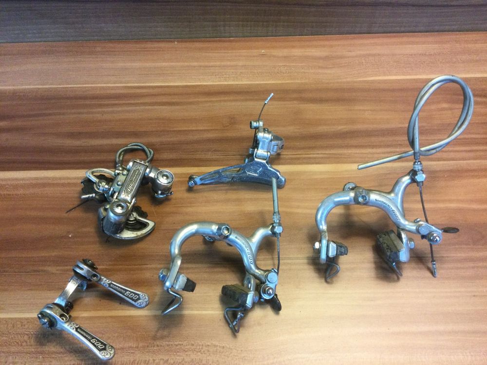 Shimano 600 Bremsen, Umwerfer, Schalthebel Set Vintage (Gebraucht) in ...