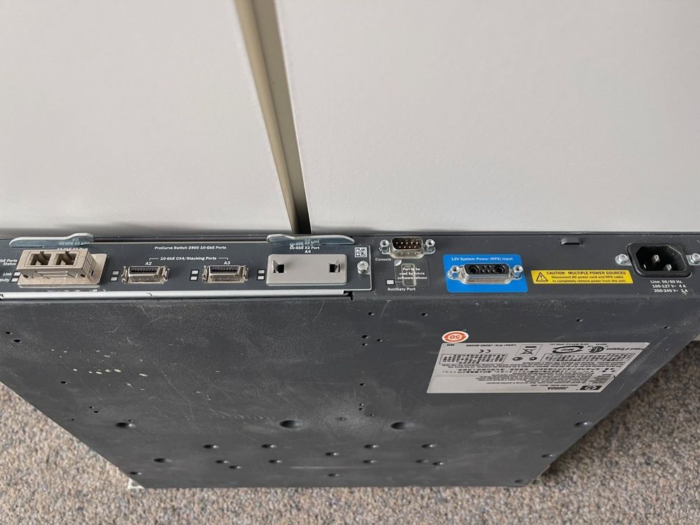 HP Procurve 2910AL-48G 44x 10/100/1000T + 4x SFP Ports | Kaufen auf Ricardo