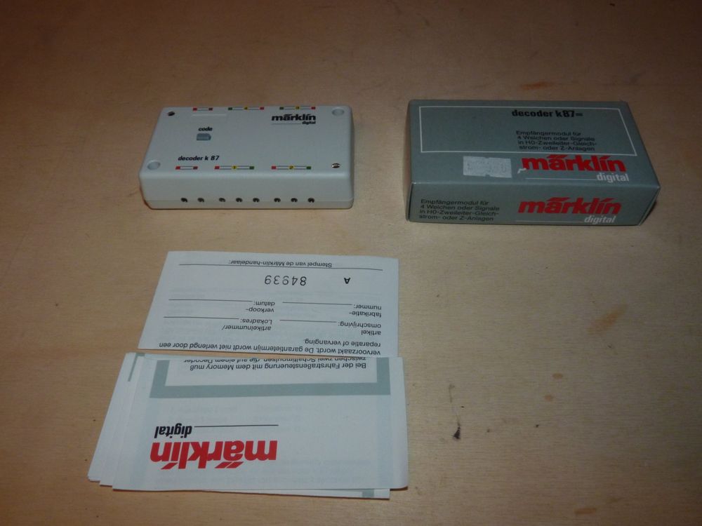 Gleismaterial Märklin (Neu (gemäss Beschreibung)) in Rudolfstetten für ...