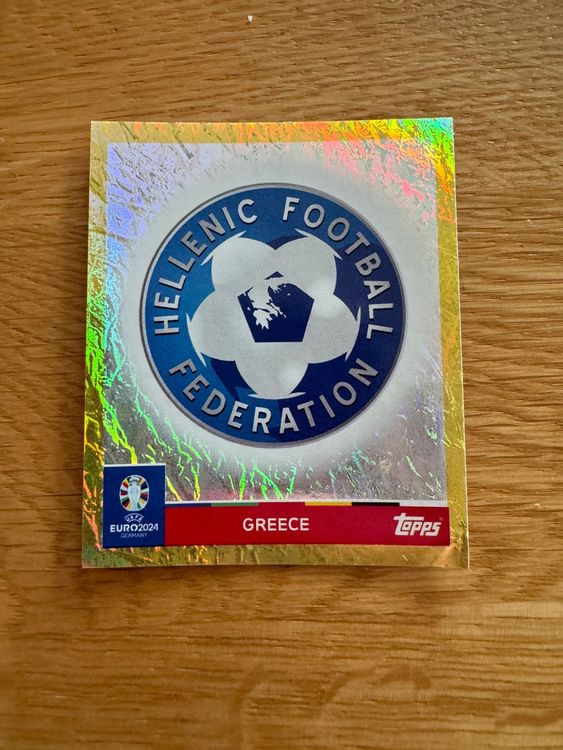 Topps Sticker EM 2024 GRE 1 Gold | Kaufen auf Ricardo