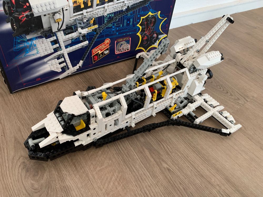 Vintage Lego Technic Space Shuttle 8480 + Box + Anleitung (Gebraucht ...