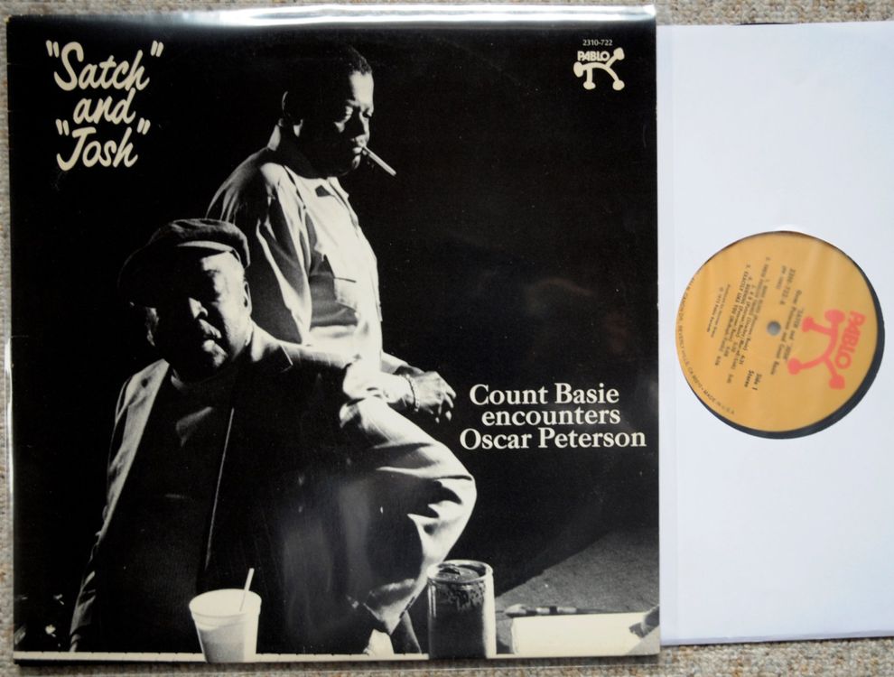 Oscar Peterson And Count Basie – "Satch" And "Josh" PABLO LP (Gebraucht ...