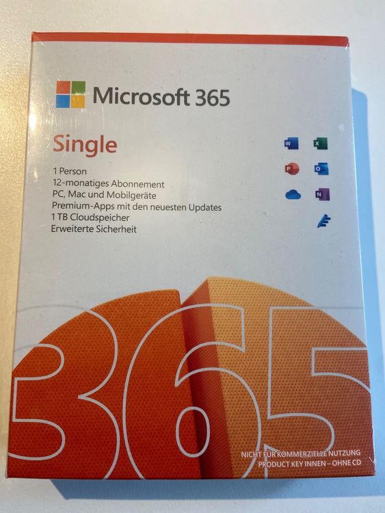 Microsoft 365 Single (Neu und originalverpackt) in Pfäffikon ZH für CHF ...