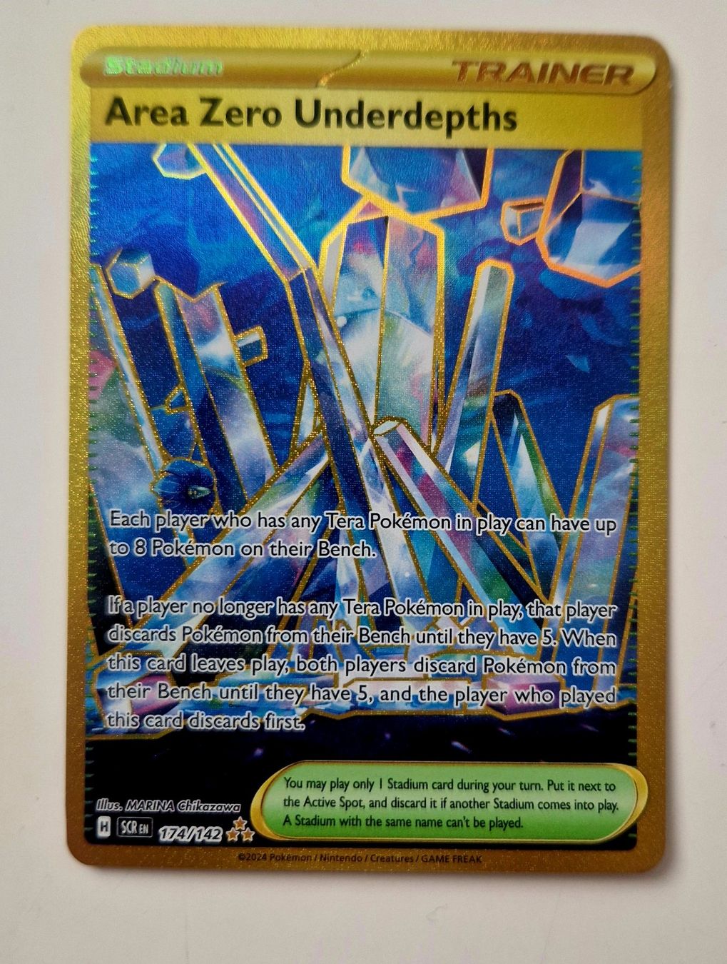 Area Zero Underdepths 174 Gold - Stellar Crown - EN (Neu (gemäss ...