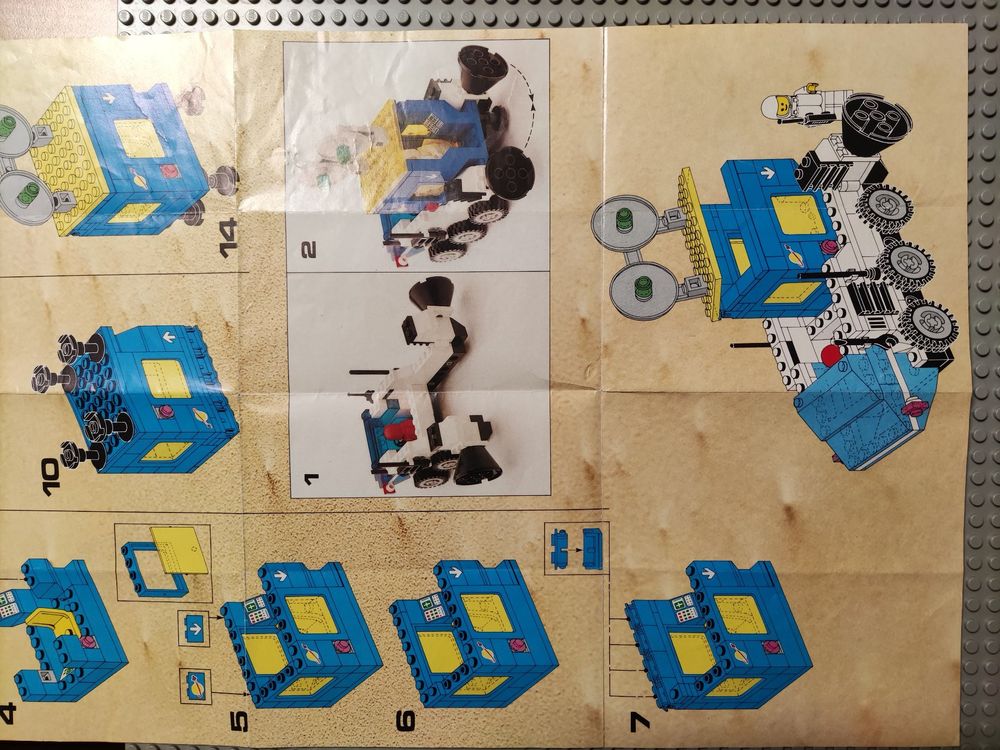 LEGO Classic Space Anleitung / Instructions - 6927 (Gebraucht) in Muhen ...