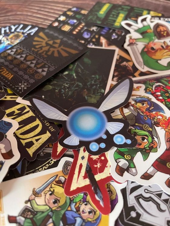 50x Zelda / Aufkleber Sticker | Kaufen auf Ricardo