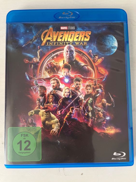 Marvel: Avengers, Infinity War (2018), Blu-ray (Neu (gemäss ...