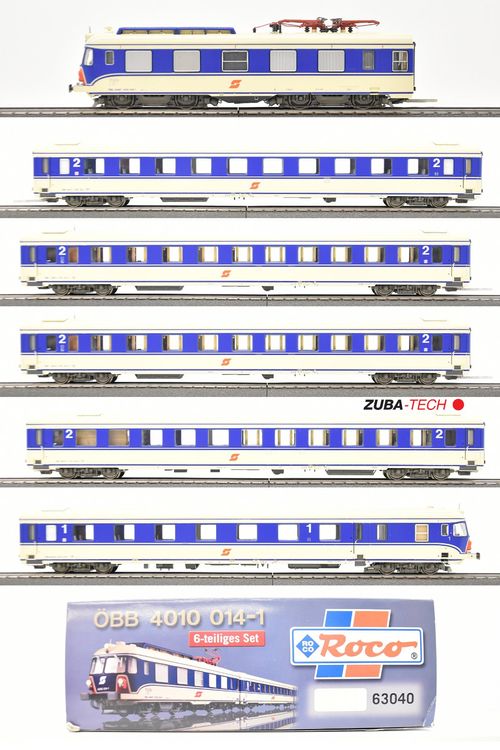Roco 63040 Rh4010 Transalpin 6tlg. der ÖBB, H0 GS Analog OVP (Neu ...