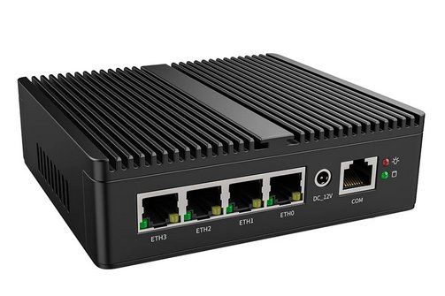 Mini-PC Firewall/Router (QuadCore,QuadLAN,8GB-Ram,128GB-SSD) (Neu und ...