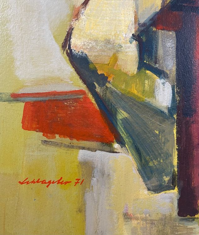 Karl Schlageter (1894-1990) grosses Gemälde (Gebraucht) in Root für CHF 605 – mit Lieferung auf ...