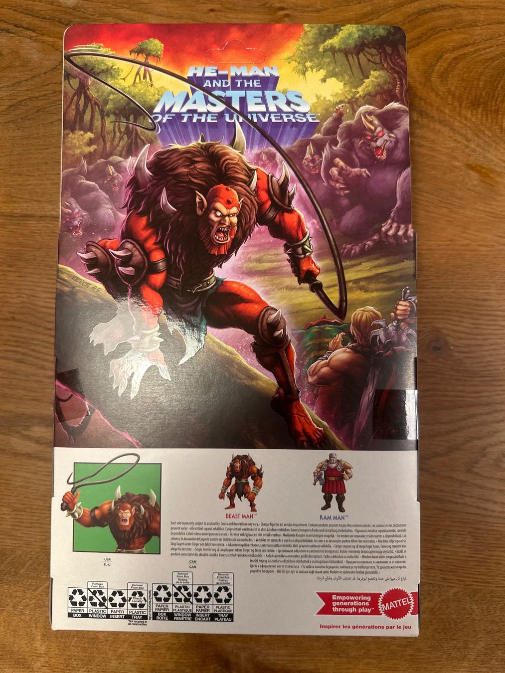 Masters of the Universe Origins Beast Man Cartoon Collection (Neu und ...