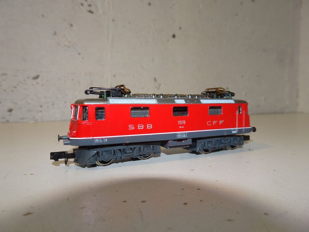 E-Lokomotive SBB 11178 Re 4/4 Spur N Defekt | Kaufen auf Ricardo