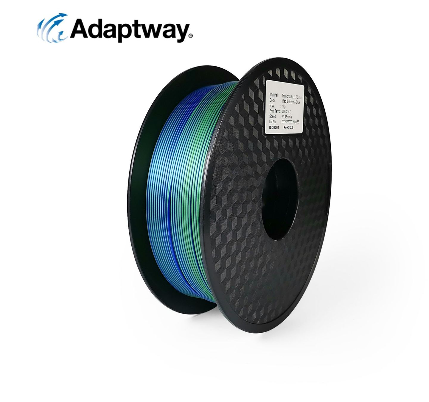 3 x PLA Silk 1 kg = 3 kg Filament, gold, grün, fuchsia (Neu und ...