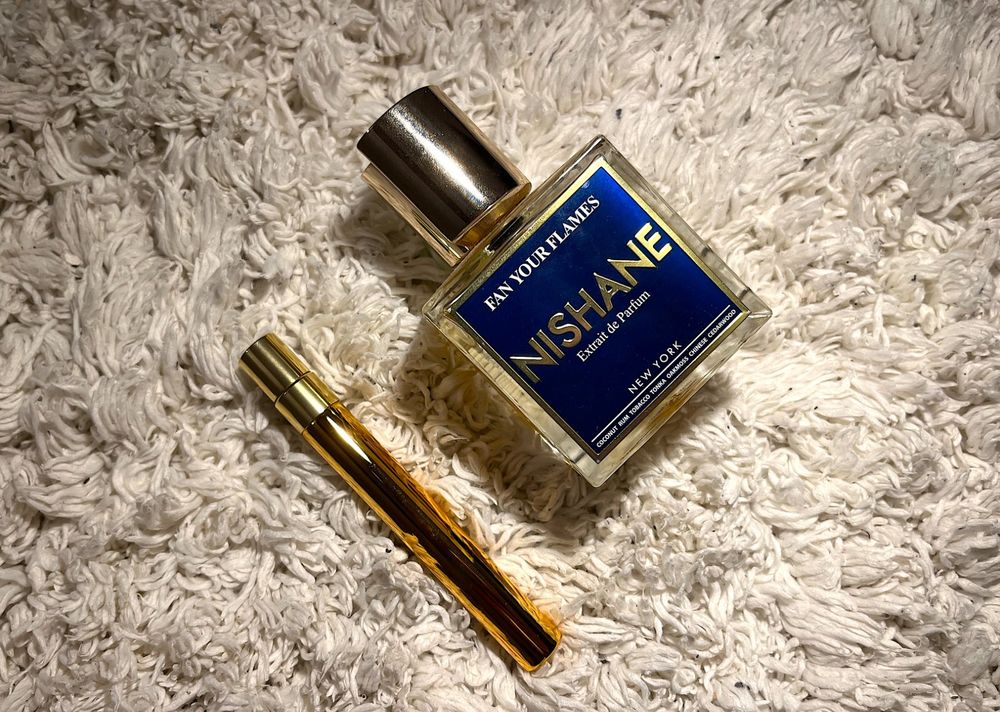 💎 FAN YOUR FLAMES – Nishane –Pulvérisateur 10 ml/Zerstäuber (Gebraucht ...