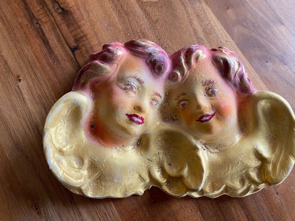 Gips Engel bemalt handmade (Neu (gemäss Beschreibung)) in Balsthal für ...