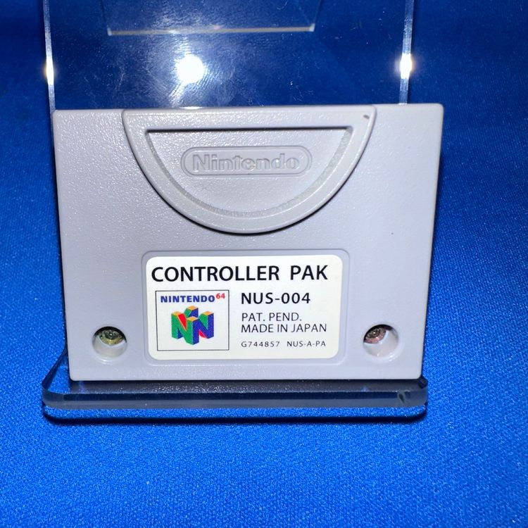 Nintendo 64 Controller Pak NUS-004 ORIGINAL Nintendo (Gebraucht) in ...