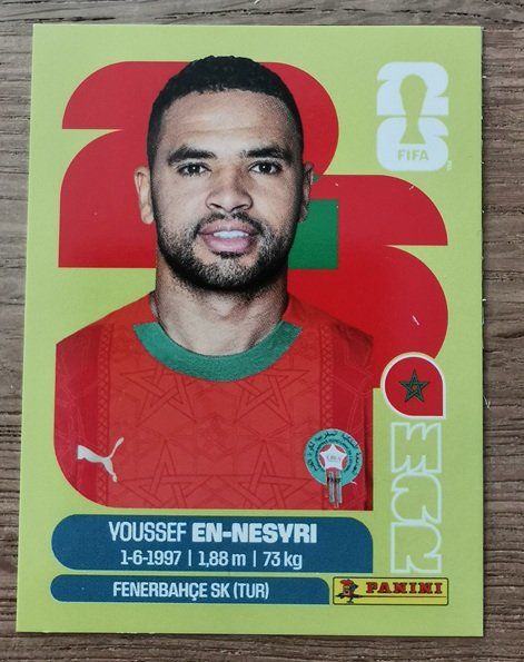 Youssef En-Nesyri MAR 16 Panini FIFA World Cup 2026 ⚽🏆 (Neu (gemäss ...