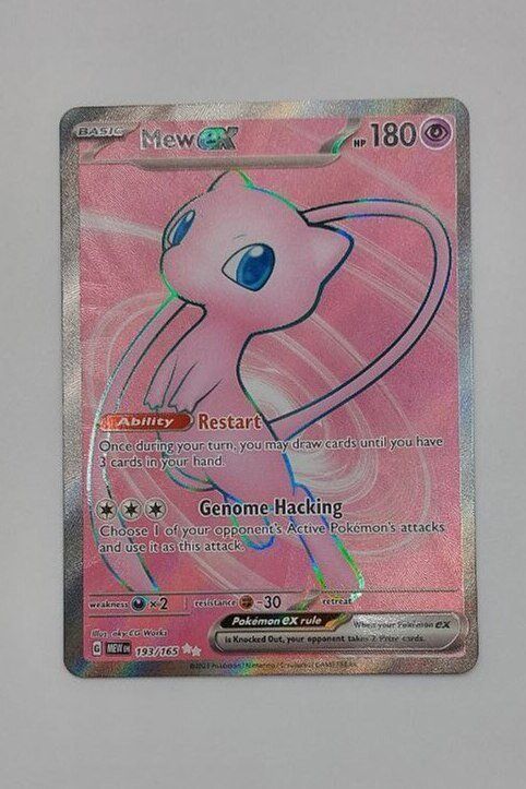Mew ex (193/165 Set Mew 151) NM / ENG | Kaufen auf Ricardo