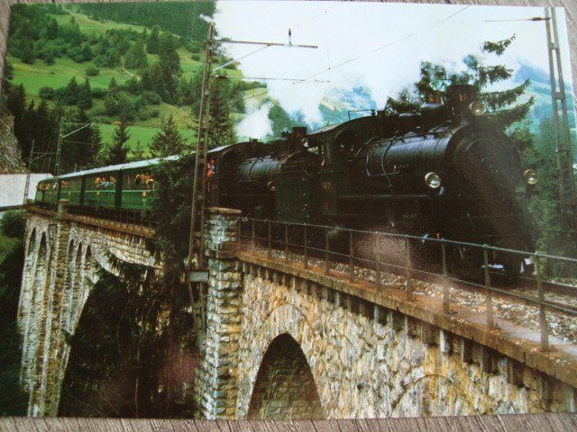 RhB Rhätische Bahn Dampfextrazug auf dem Soliser-Viatukt (Neu und originalverpackt) in Thun für ...