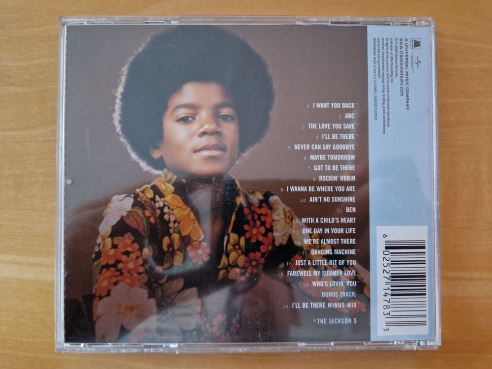 CD Michael Jackson The Definitive Collection alte Aufnahmen (Gebraucht ...