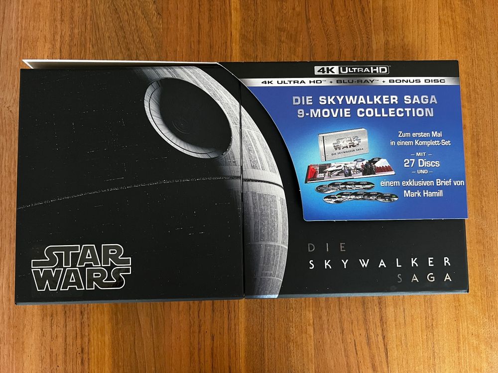 Star Wars - Die Skywalker Saga 4K UHD & Blu Ray Box (Gebraucht) in ...