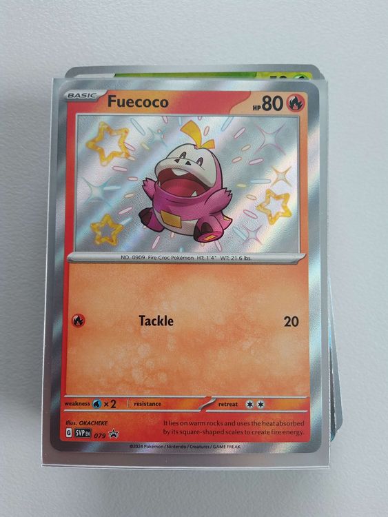 Fuecoco Promo Shiny - Paldean Fates (Gebraucht) in Altstätten SG für ...
